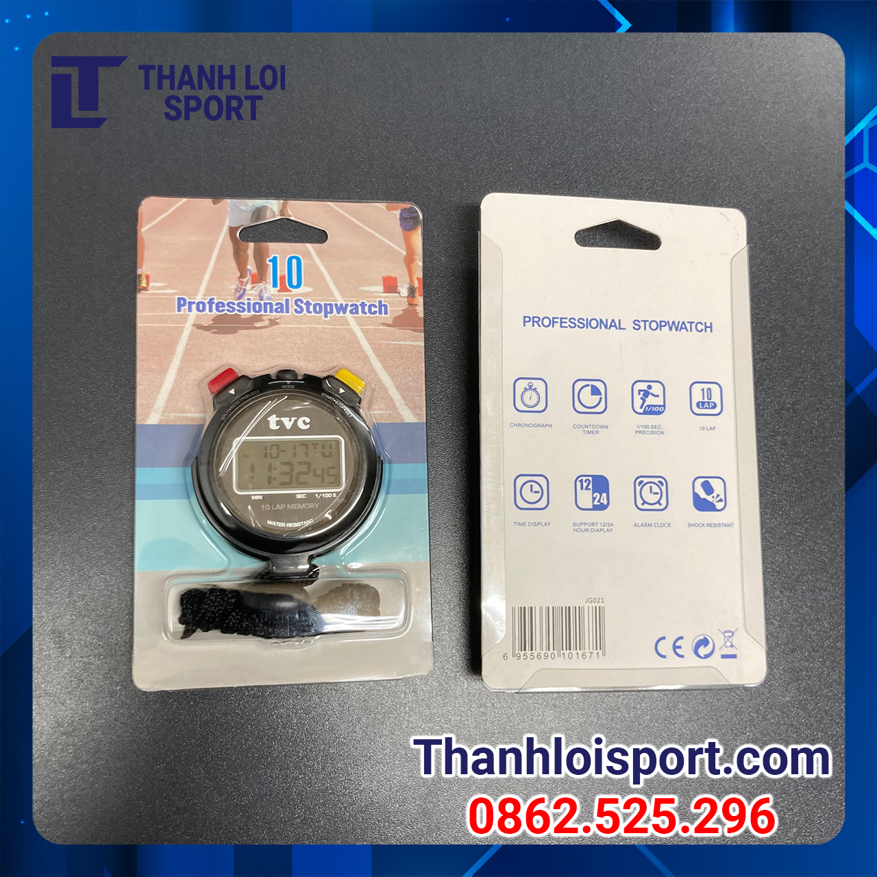 Đông hồ bấm giây 10 lap TVC Việt Nam