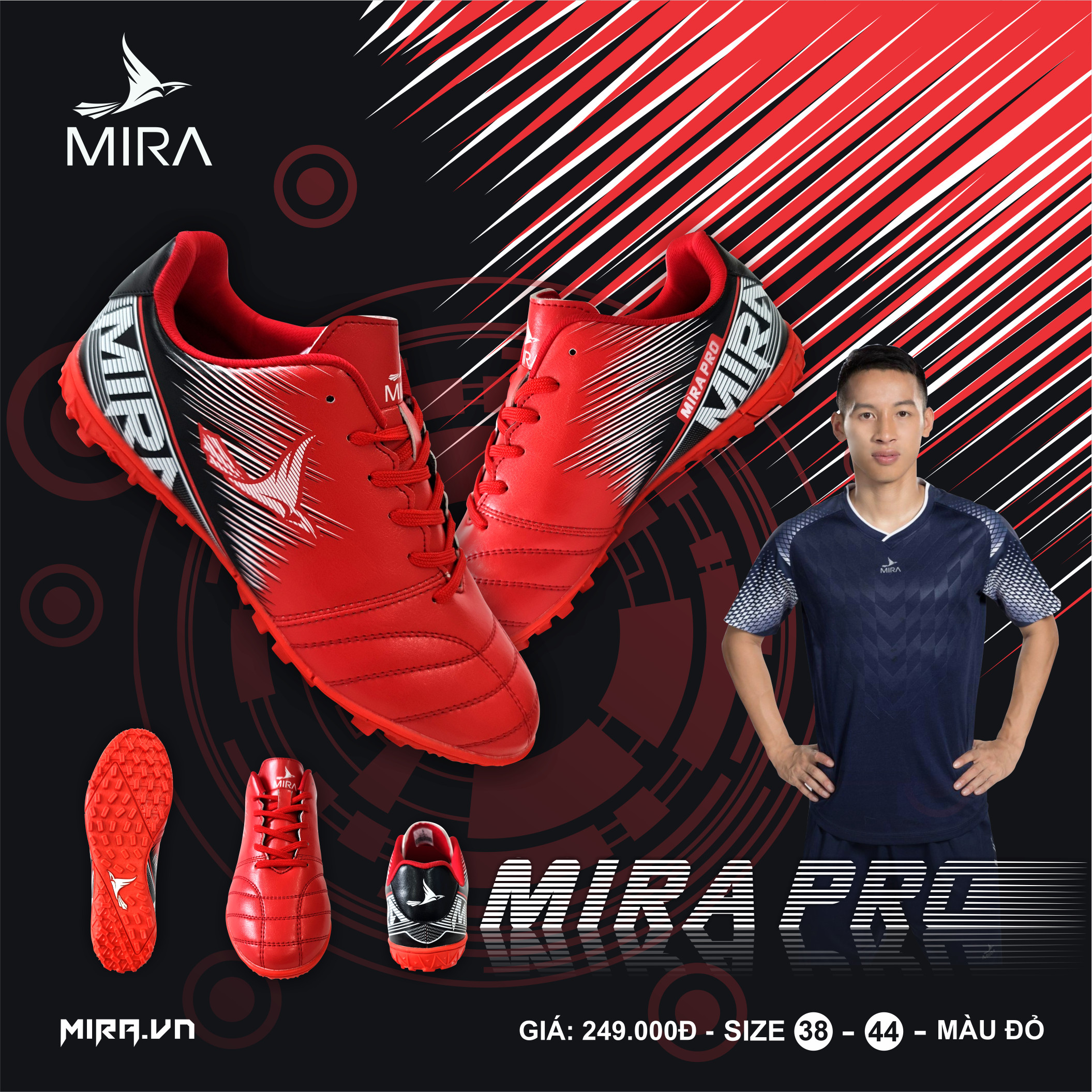 Giầy Bóng đá MIRA PRO