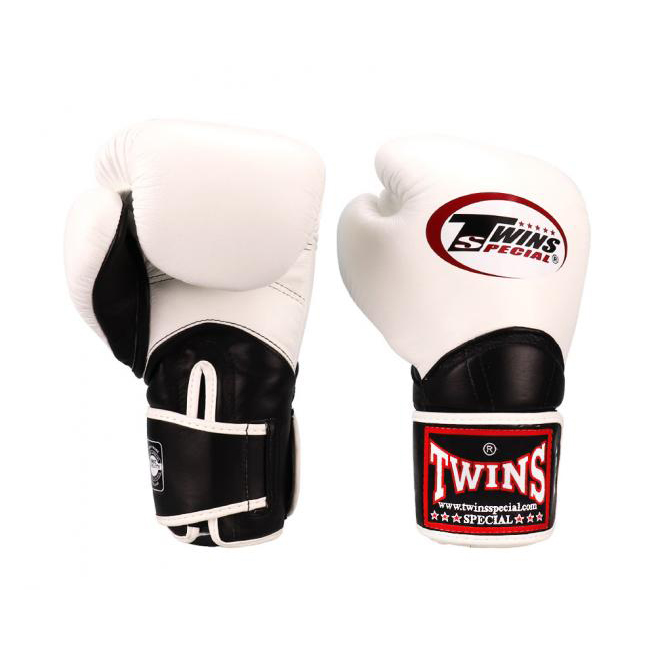 Găng Tay Boxing Twins BGVL11 – Trắng Đen THÀNH LỢI SPORT