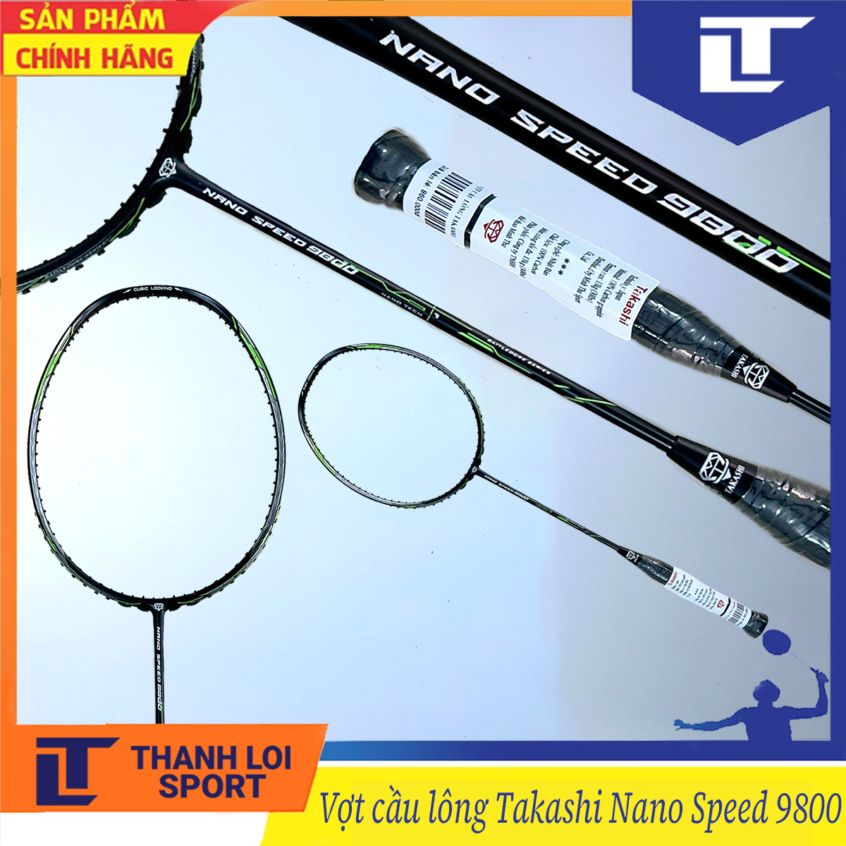 Vợt Cầu Lông Takashi Nano Speed 9800